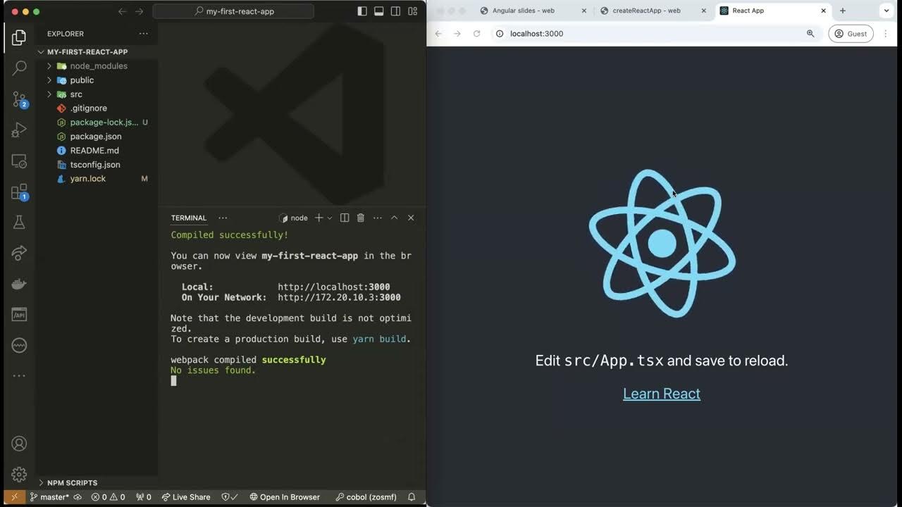 React part 1 - YouTube