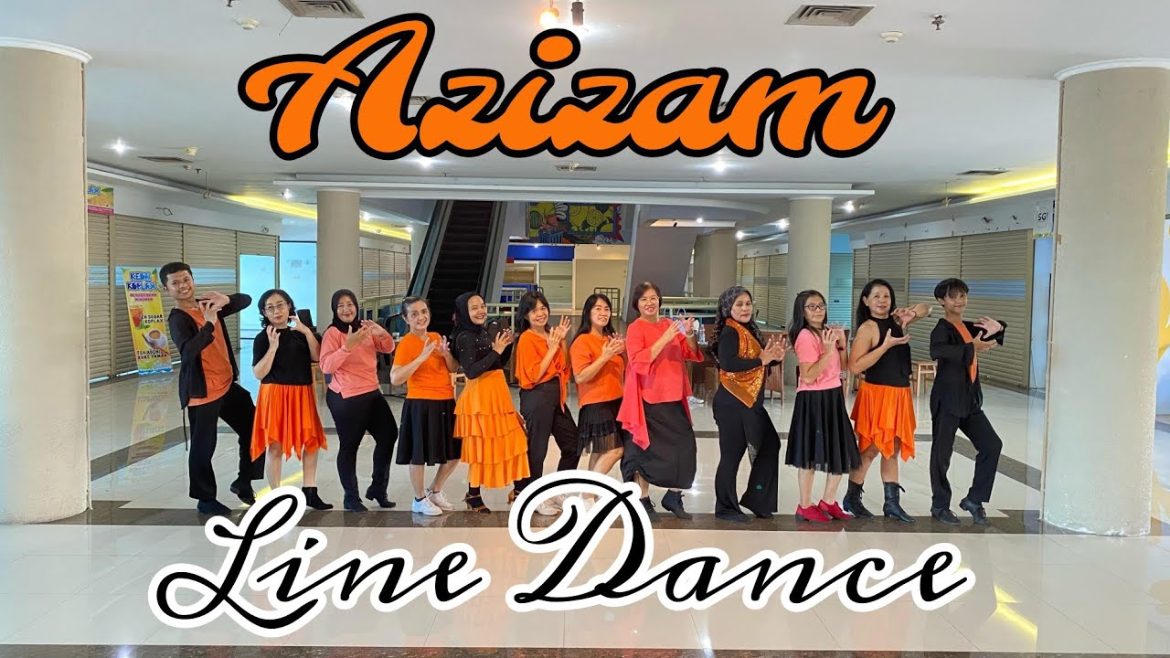 Azizam [ Line Dance ] - YouTube