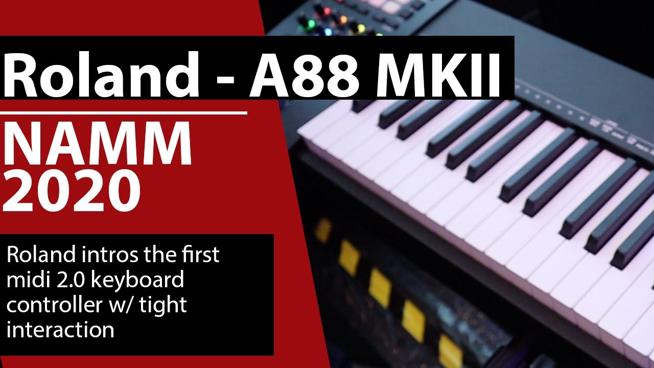 Roland A88 MKII - BBoyTechReport.com - YouTube
