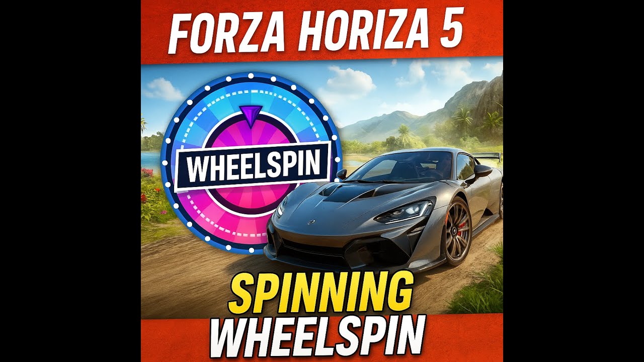 Spinning wheel spin in FORZA HORIZON 5 - YouTube
