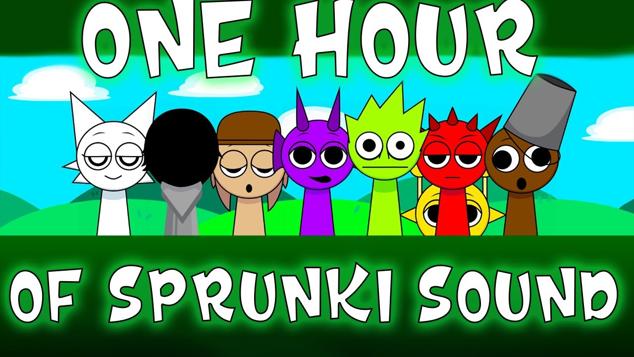 1 HOUR OF THE CHILL BACKGROUND SPRUNKI SOUND - YouTube