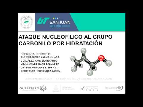 Ataque nucleofílico al grupo carbonilo por hidratación - YouTube