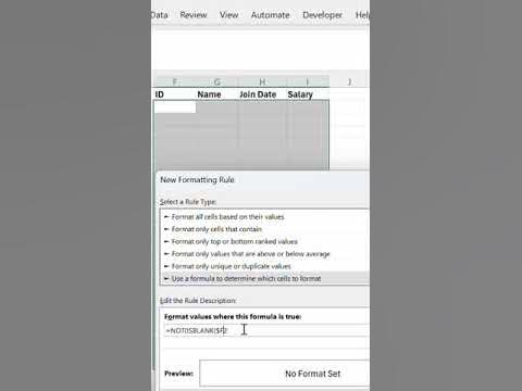 Automatic Borders in MS Excel #shorts #excel #exceltips - YouTube