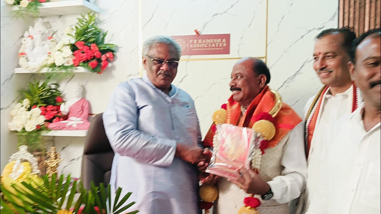 lnaugration of PR Ramesh Associates office - YouTube