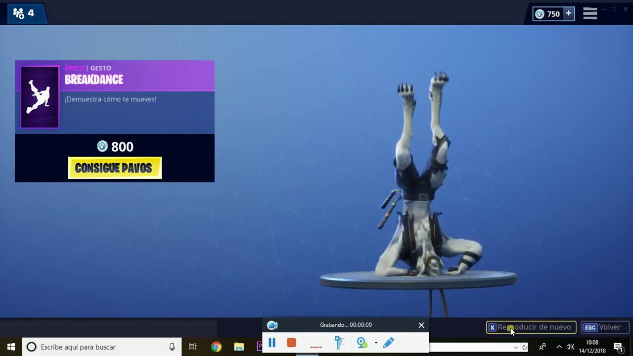baile breakdance #fortnite - YouTube