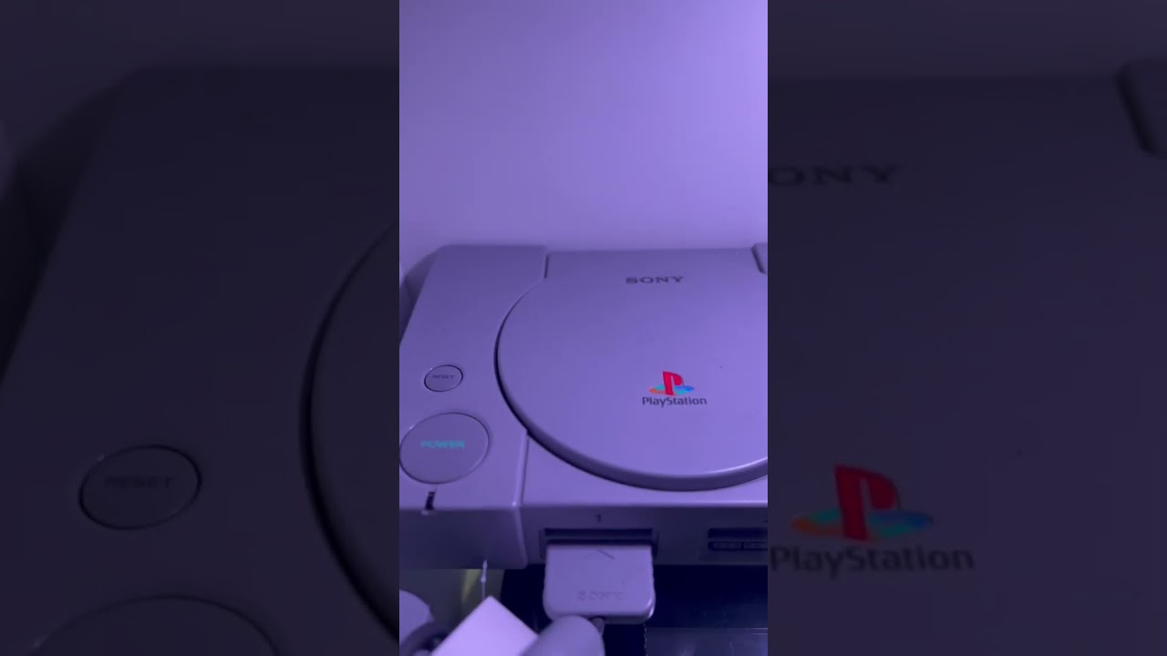 Something about that original PS1 that looks so good. #playstation # ...