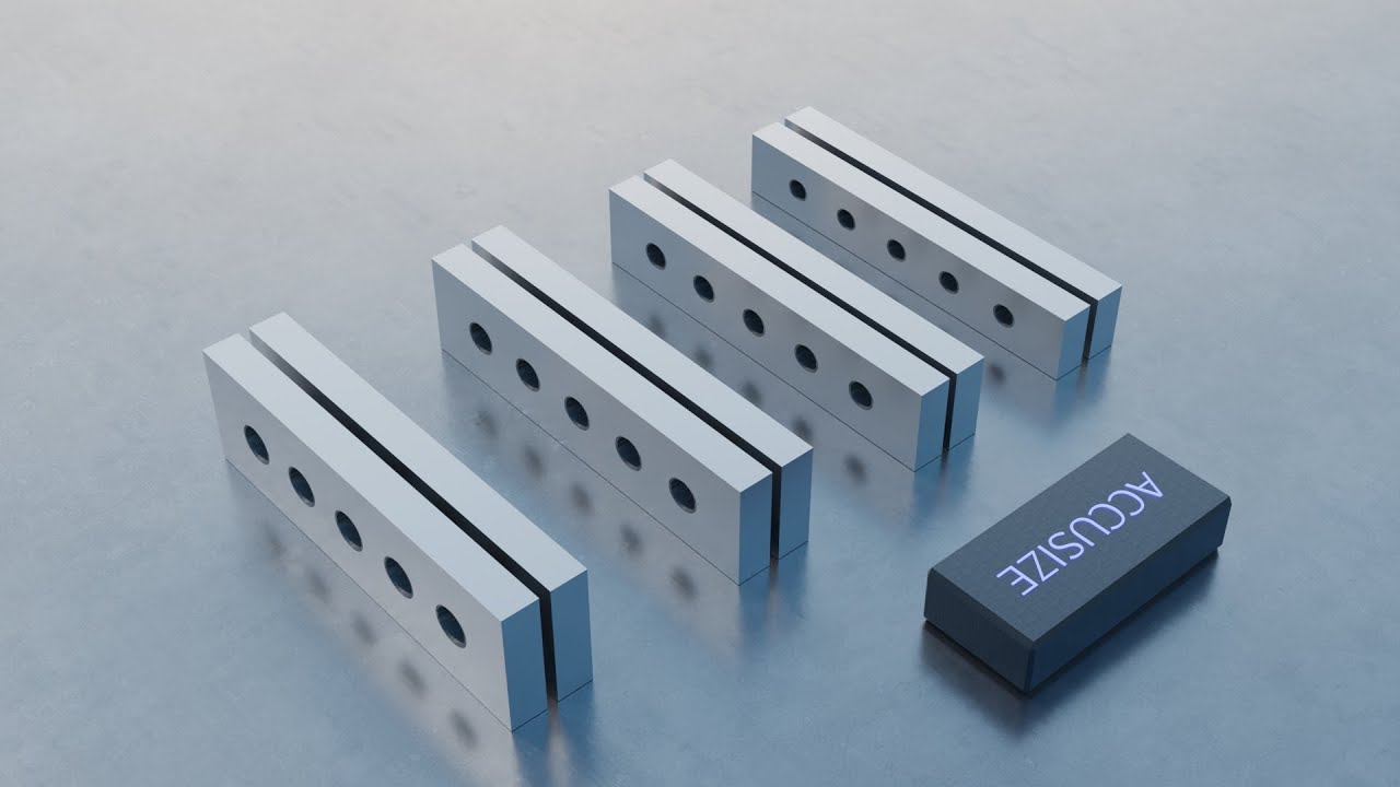 4-Pair Precision Machinist's Parallel Set, 6" Long, 1/2" Wide, EG02 ...