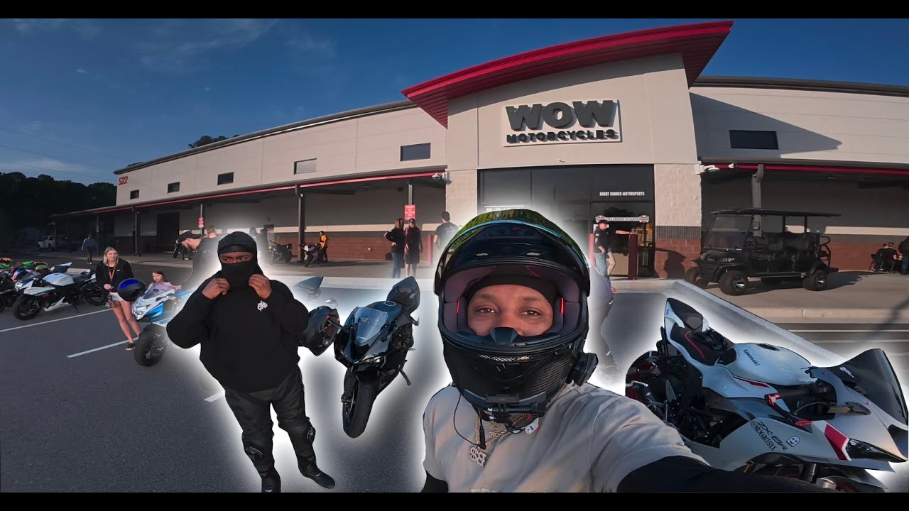First Time at a WOW Bike Meet in ATL on My ZX6R – UNREAL Experience ...