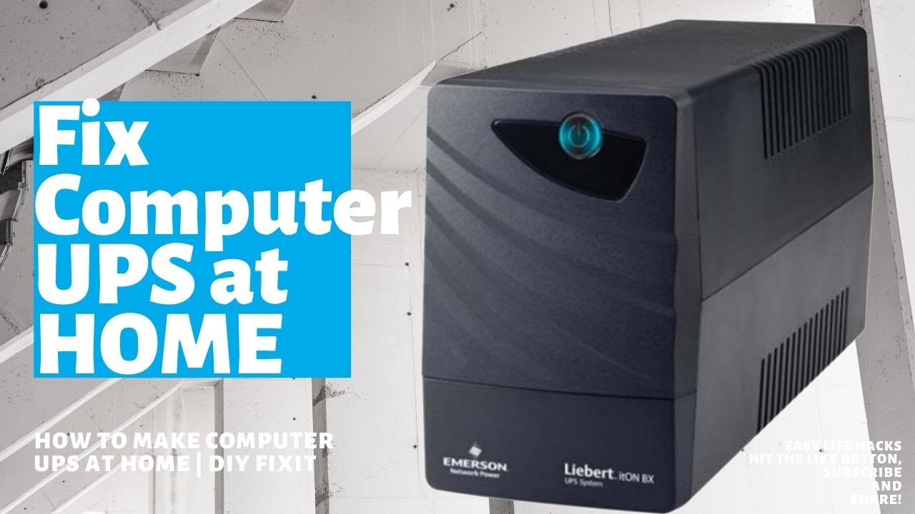 How to Repair UPS At Your Home | DIY - YouTube