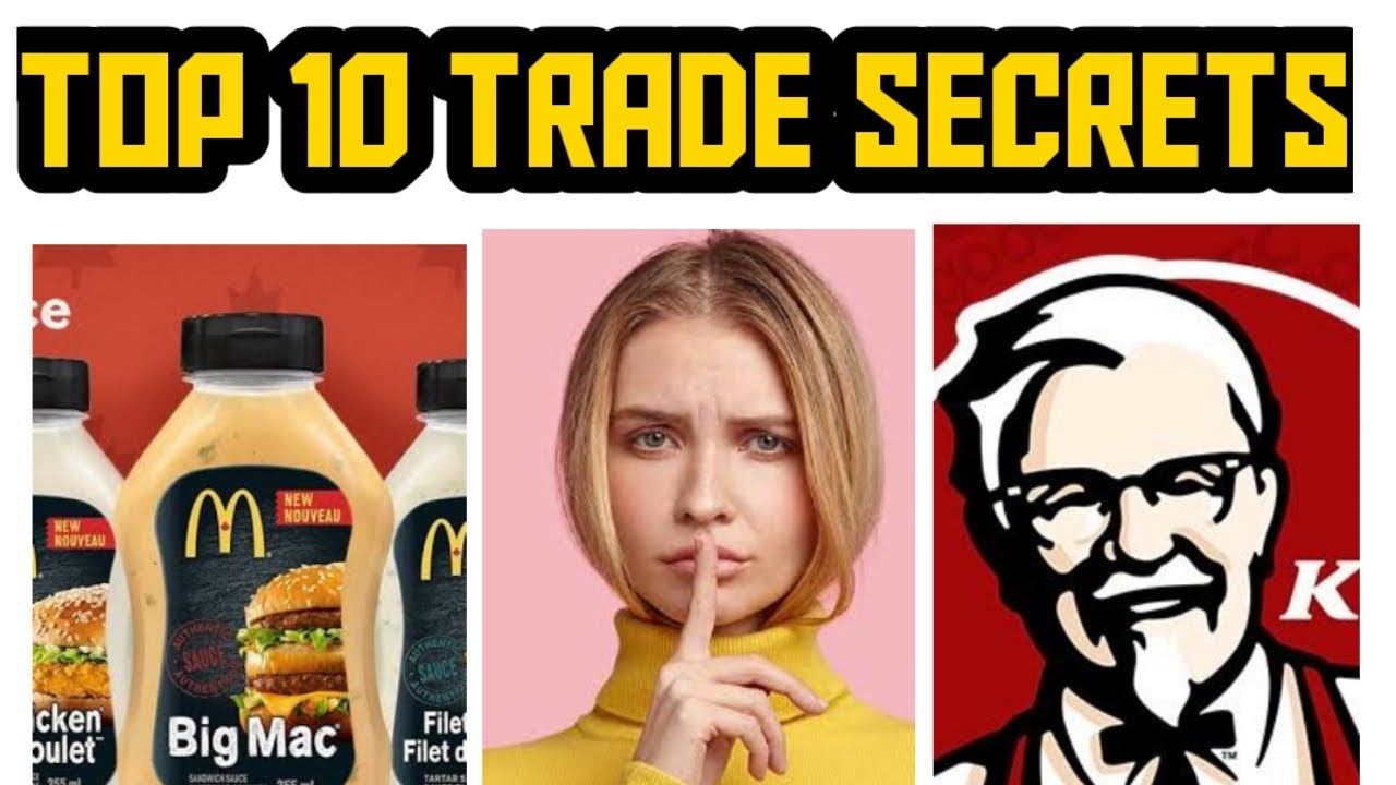 Top 10 trade secrets in the world || secrets in business kept for more ...