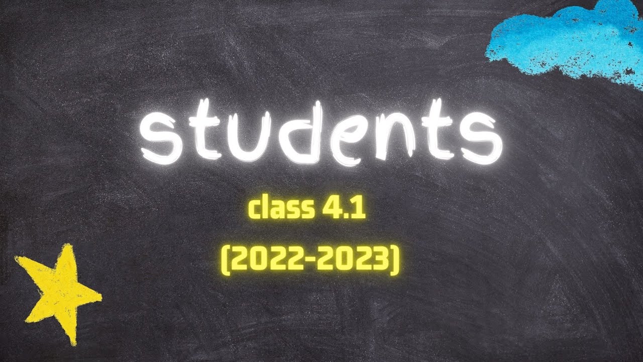 Our Teachers Class 4.1 Sekolah Terpadu Pahoa - YouTube