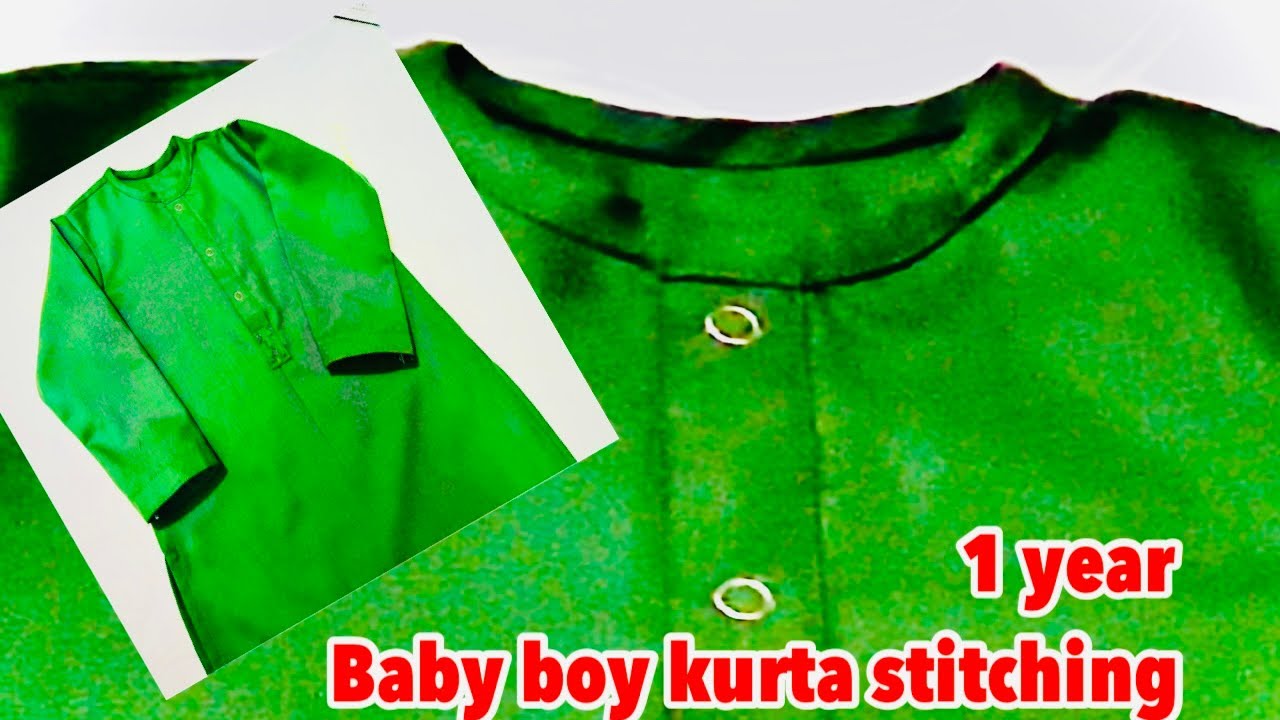 Beautiful kurta stitching for baby boy|بچے کا کُرتا بنائیں آسانی سے ️💕 ...