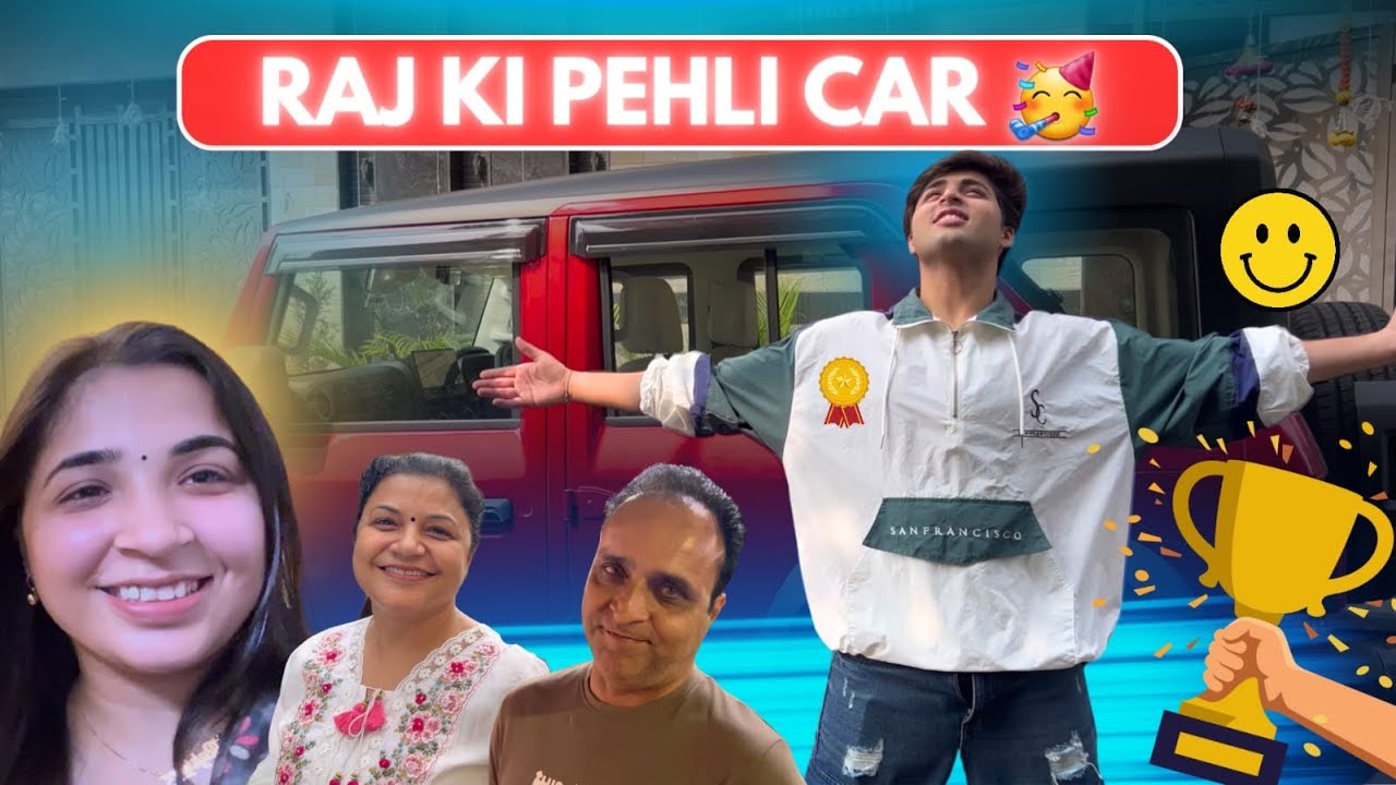 RAJ ki Pehli CAR ROXX😍| Grovers here! | @RajGrover005 #dhanteras #diwalispecial - YouTube