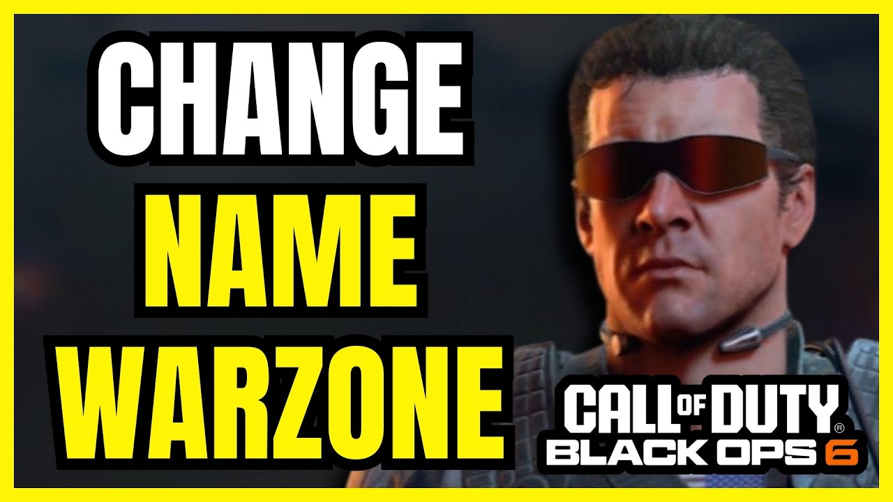 How to Change Your Name in COD Warzone (Black Ops 6) - YouTube