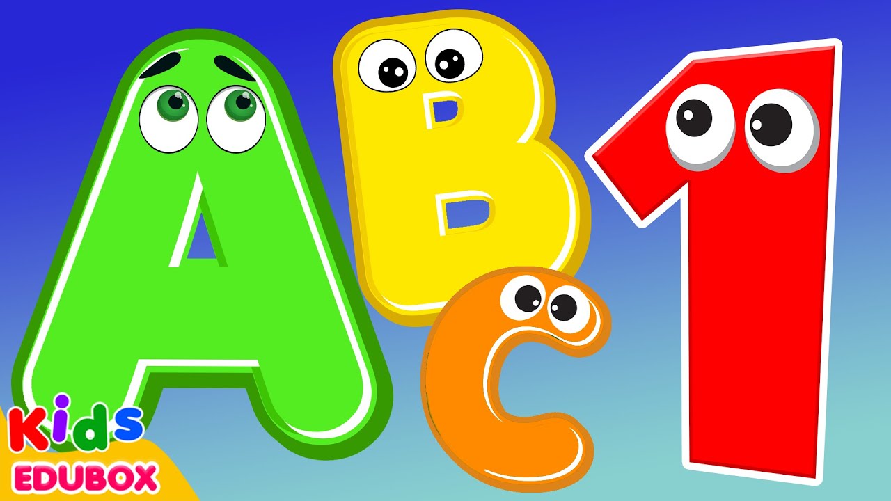 ABC, 123 & Shapes Learning Videos For Preschool | ABC And One Two Three ...