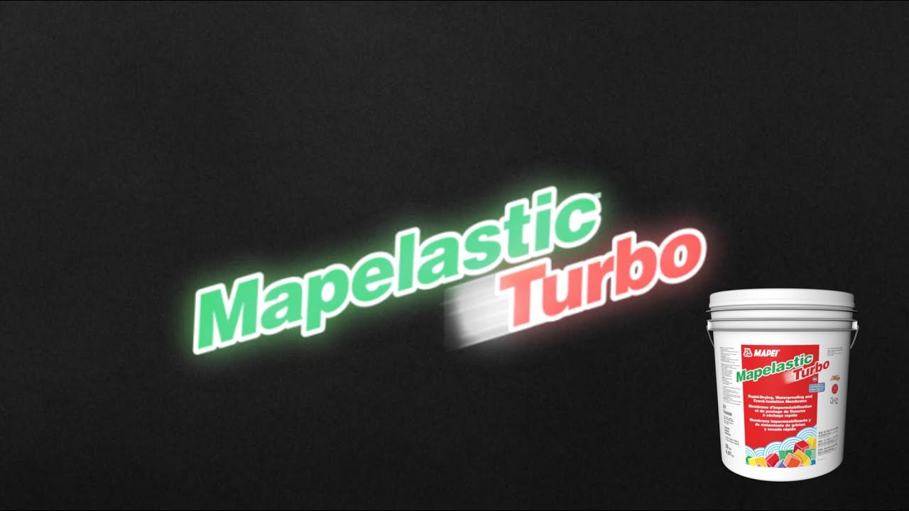 Turbo-Speed Waterproofing with Mapelastic Turbo - YouTube