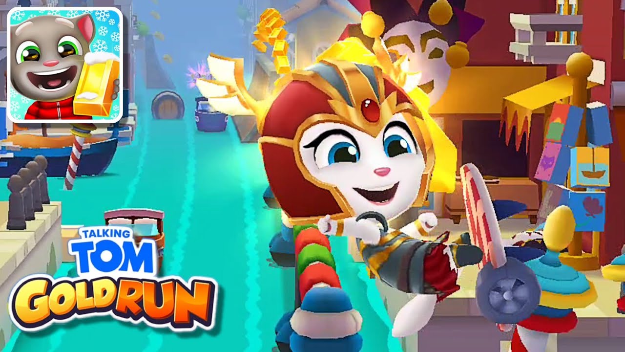 Talking Tom Gold Run Flying World Magic Wish Valkyrie Angela Venice ...