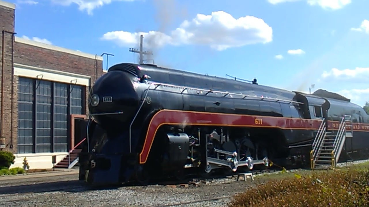 Norfolk & Western J Class 611 + ACL 501 NC Transportation Museum ...