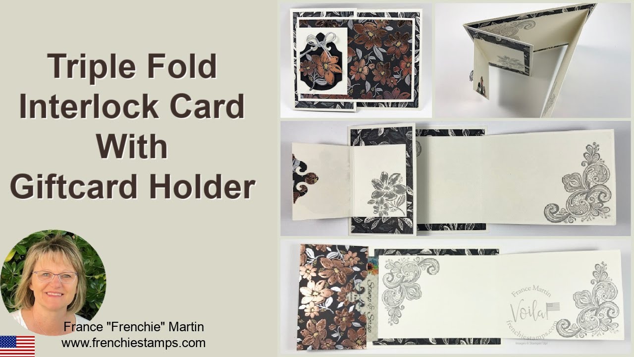 Triple Fold Interlock Card - YouTube