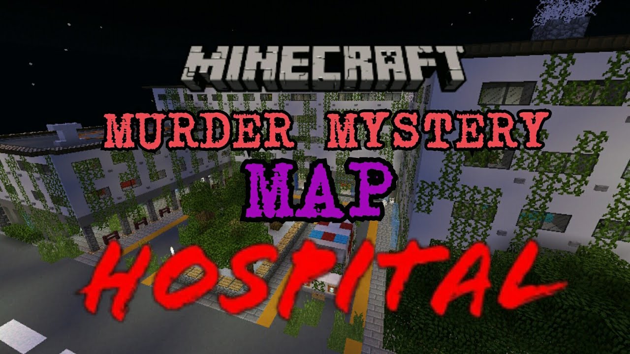 Minecraft Bedrock Murder Mystery Map called HOSPITAL Map Download [1 ...