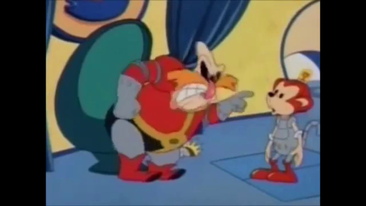 Robotnik saying "Promotion? What for?!?" (earape) - YouTube