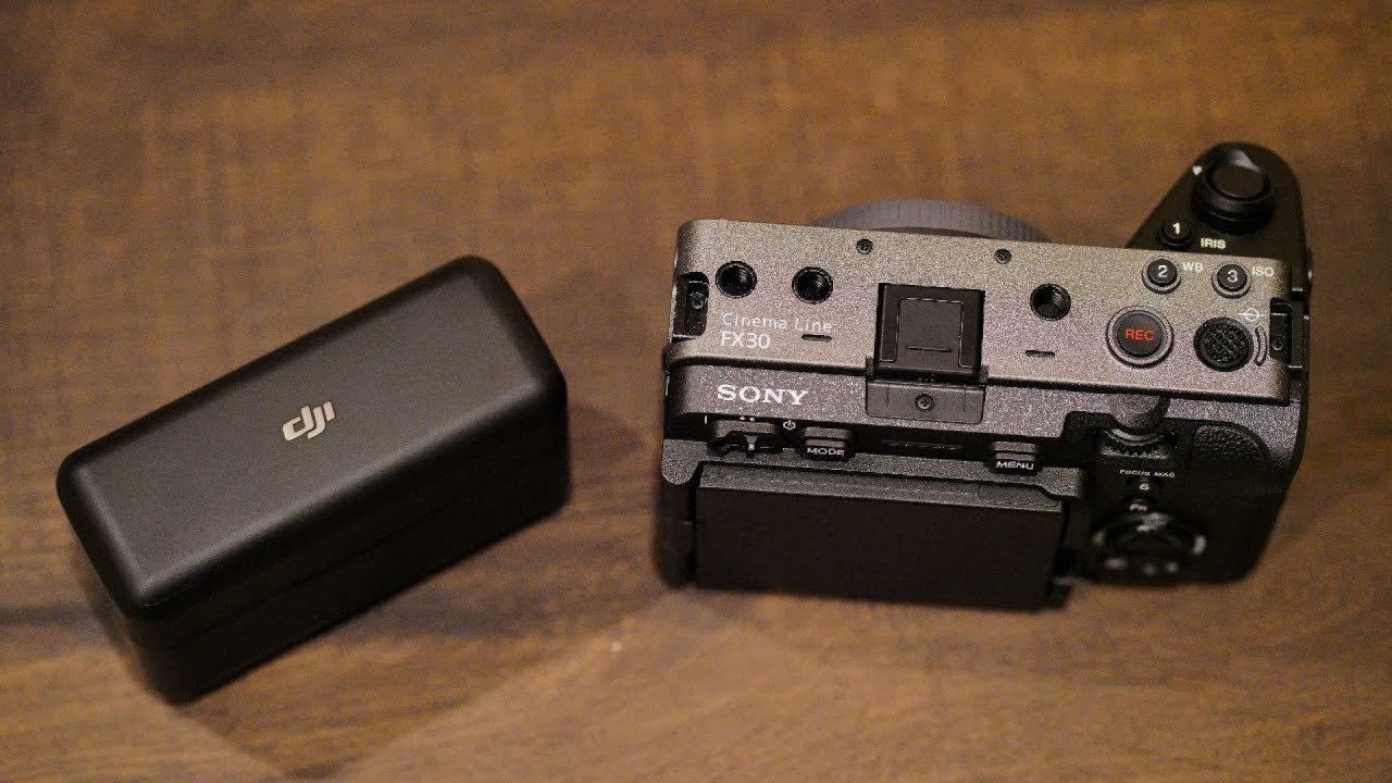 DJI Mic is perfect for the FX 30 - no feedback. - YouTube