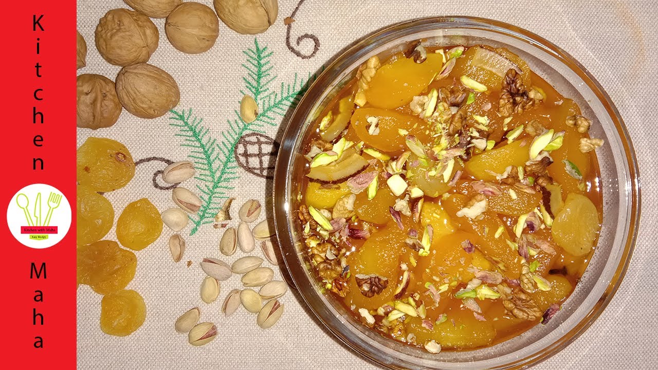 How to make Apple Murabba | Saib ka Murabba | Dry fruits apple murabba ...