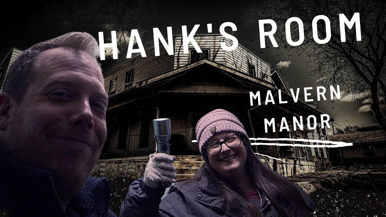 Paranormal Investigation of Hank's Room in Malvern Manor! - YouTube