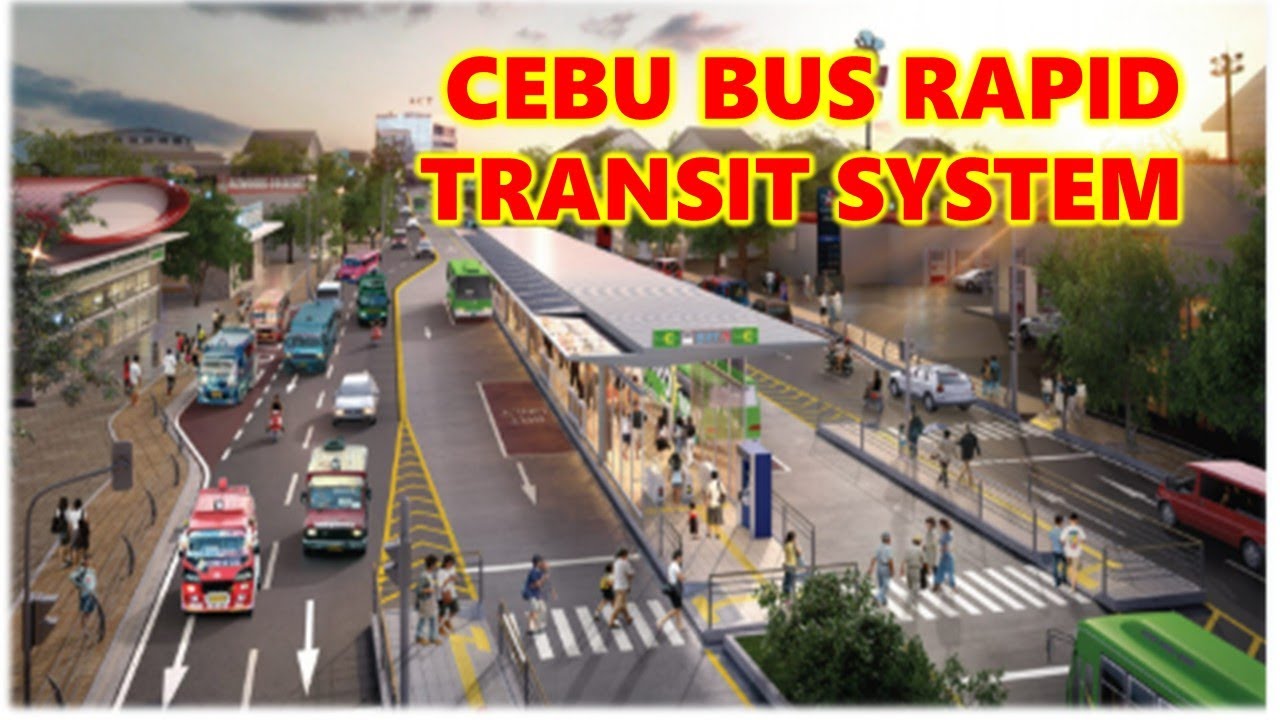CEBU bus rapit transit system - YouTube