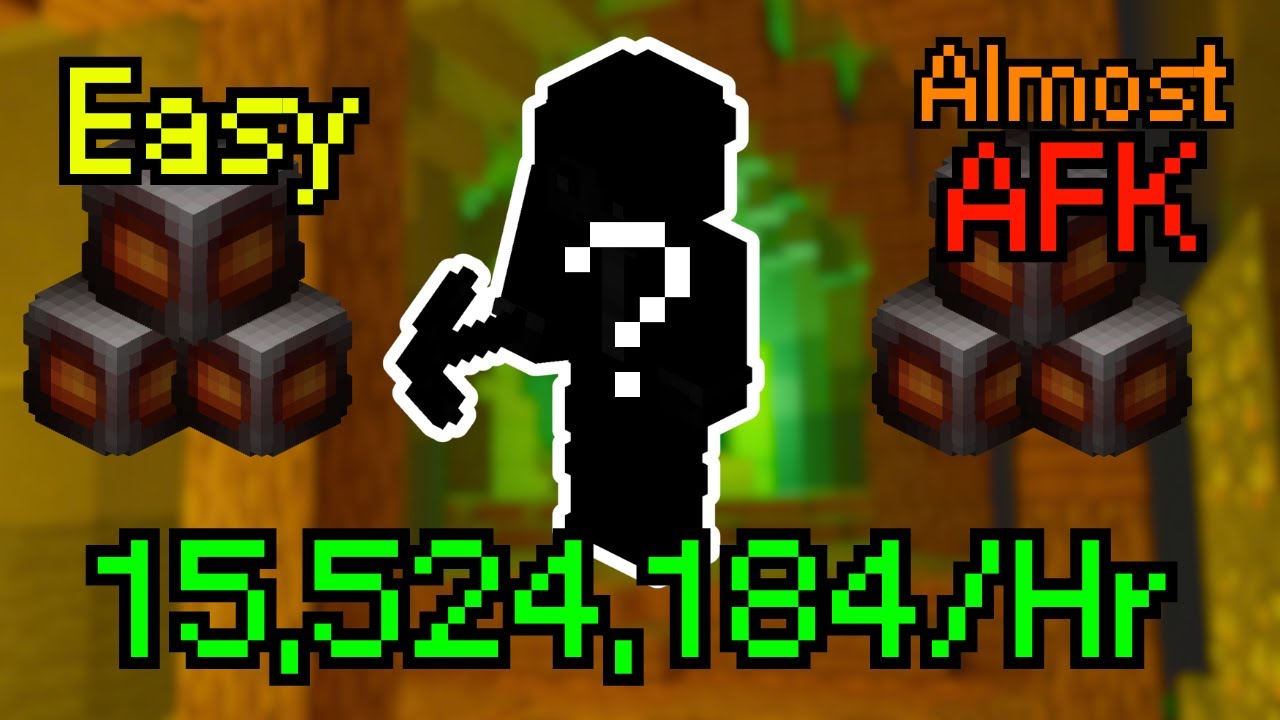 This Mob Makes 15,524,184/Hr While Being Almost AFK | Hypixel Skyblock - YouTube