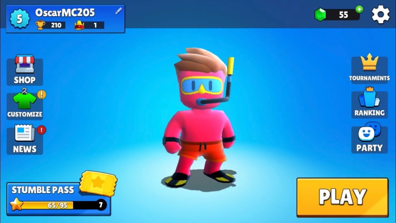 FAKE fall guys|Stumble Guys Gameplay//Play free on Android and IOS ...