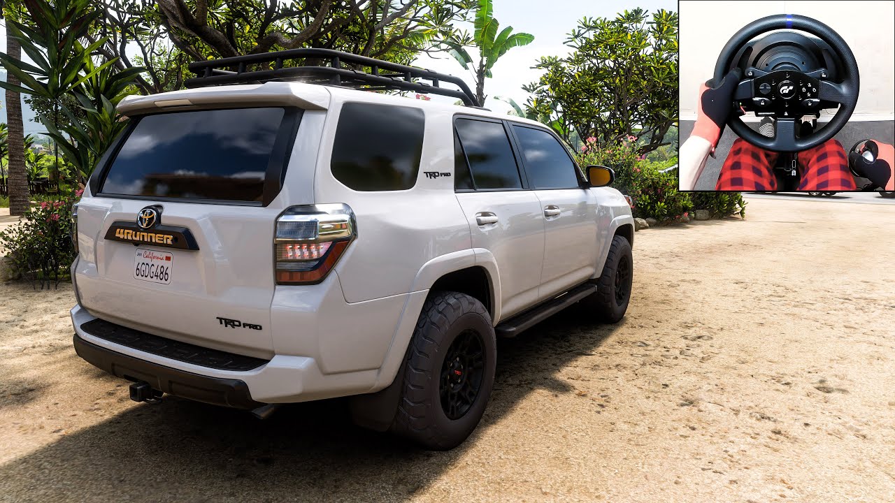 Forza Horizon 5 | Toyota 4Runner TRD PRO | Steering Wheel + H-Shifter ...