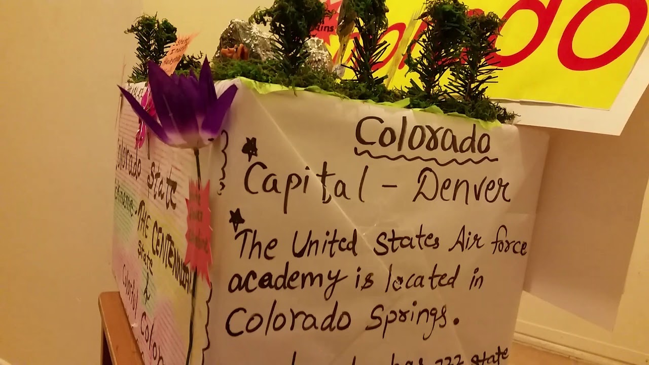 Colorado state float - YouTube
