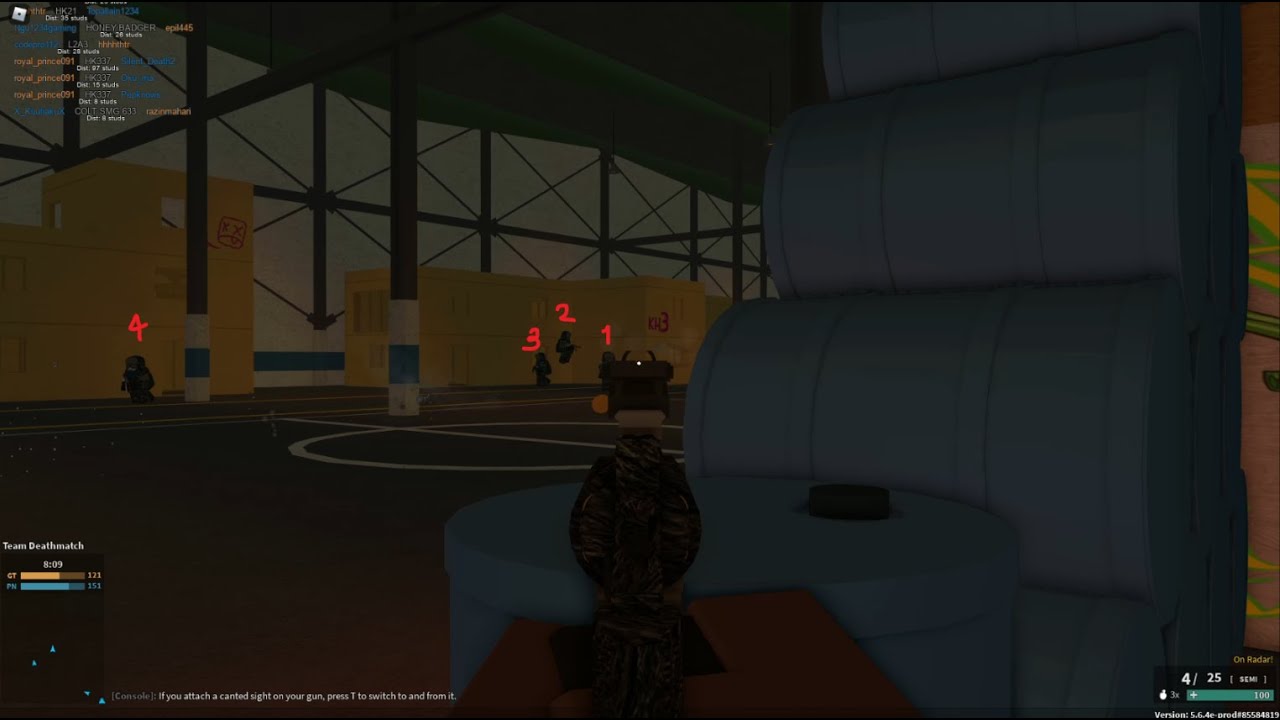 Executioner Vs. Spawning Enemies | Phantom Forces Gameplay - YouTube