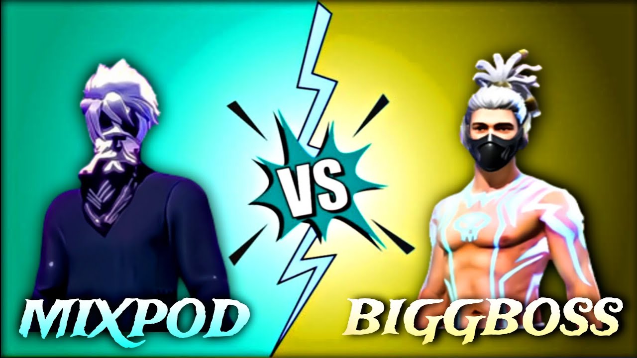 MIXPOD 👽 VS BIGGBOSS ⚡| 1 VS 1 MATCH - YouTube