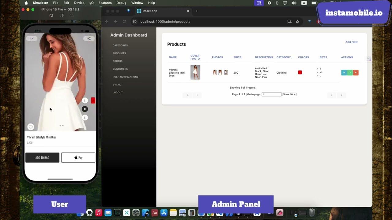 React Native E-commerce App & Admin Panel: Full Features & Demo | Build iOS & Android Apps Fast ...