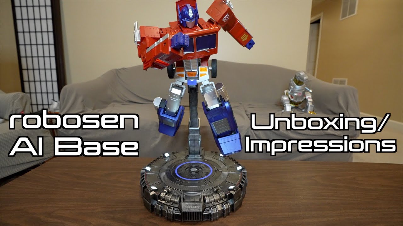 Robosen AI Base UNBOXING/FIRST IMPRESSIONS! - YouTube