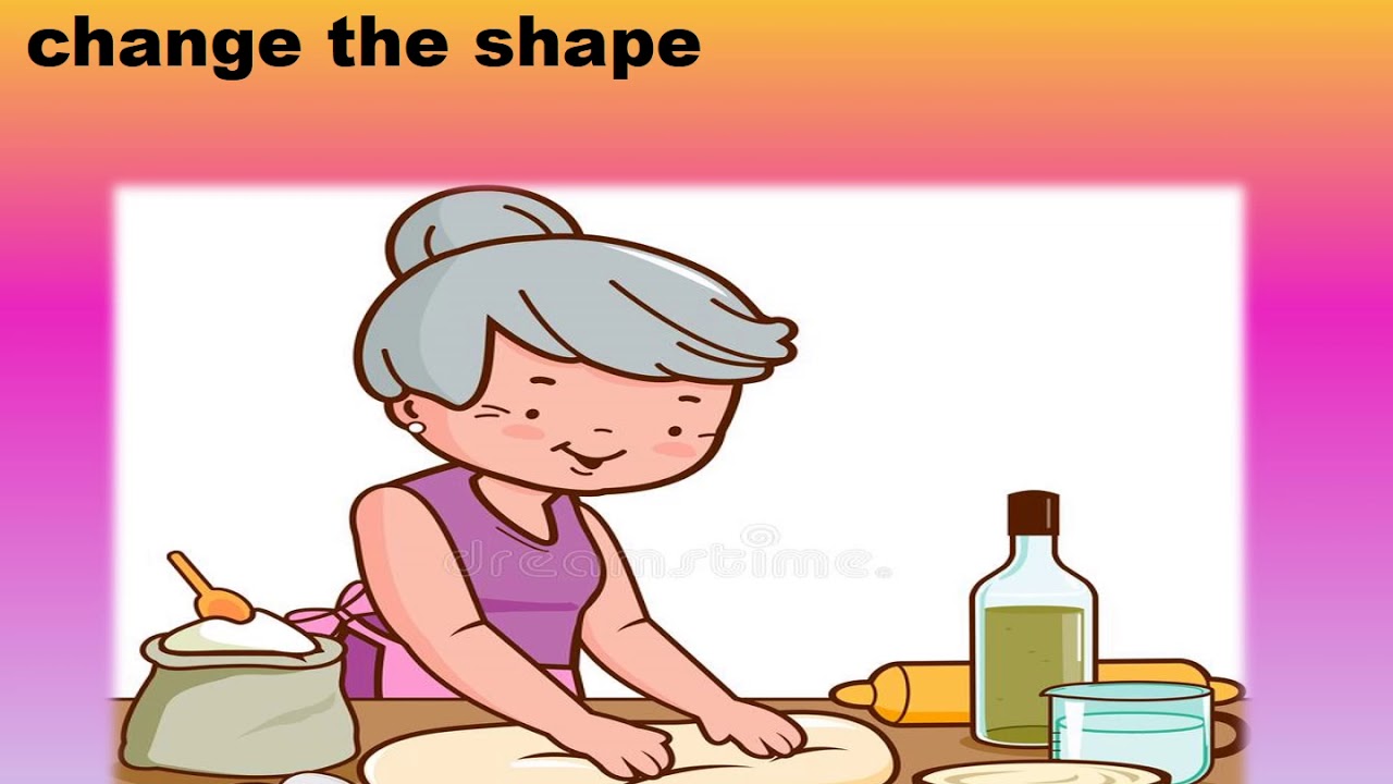 Materials can change shape - YouTube