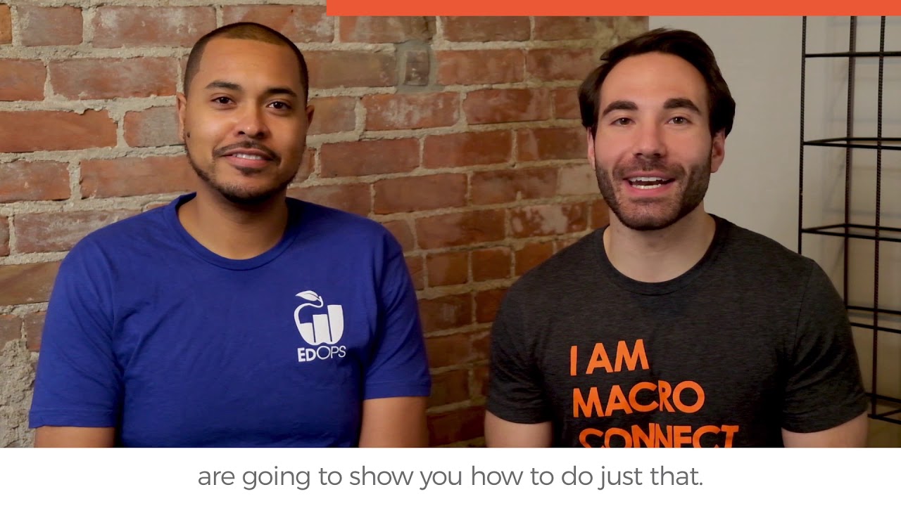 Data Day: Hosted by Macro Connect & EdOps - YouTube