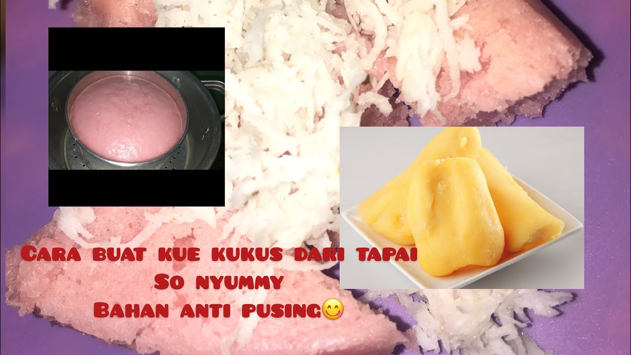 Cara membuat kue mangkok kukus tapai singkong | olahan tapai singkong ...