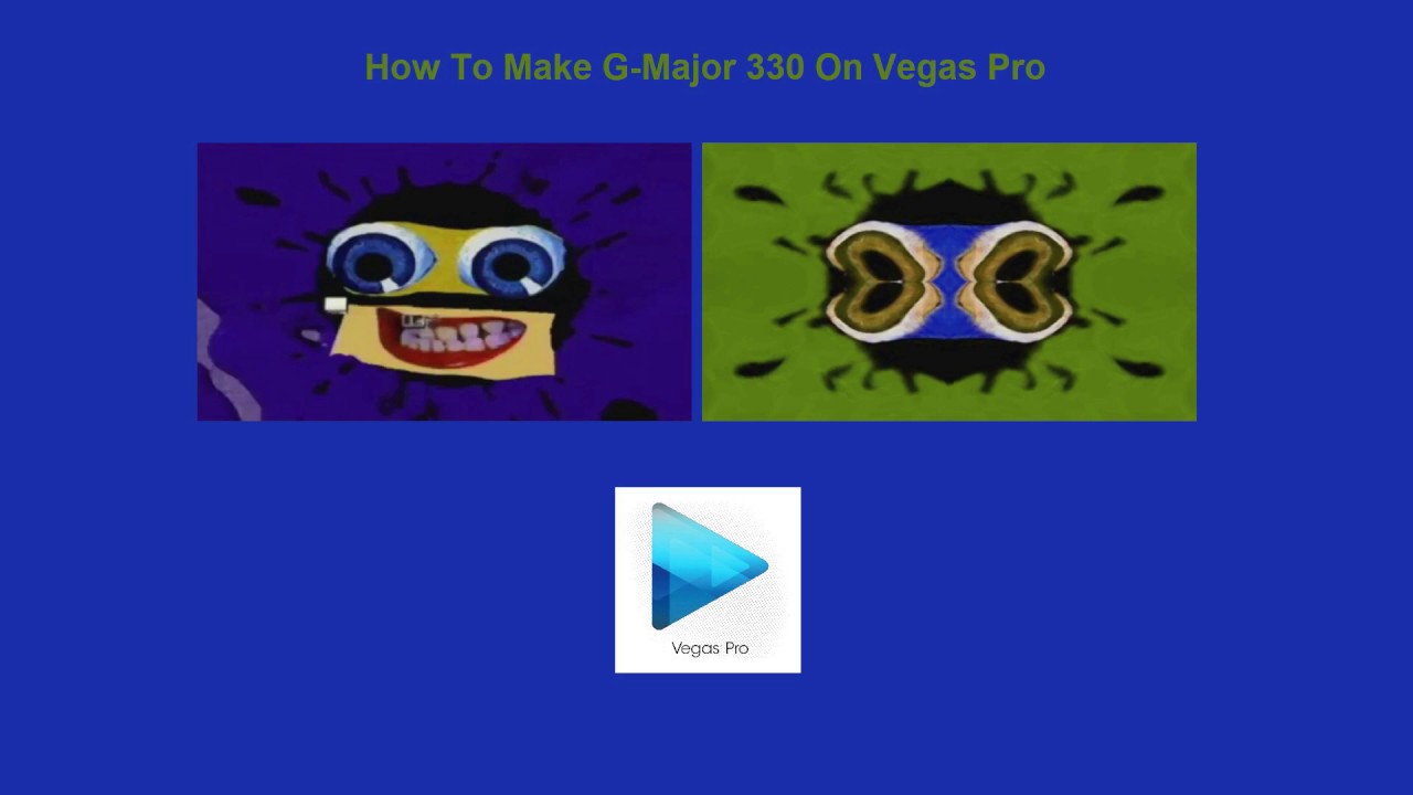 How To Make G-Major 330 On Vegas Pro - YouTube