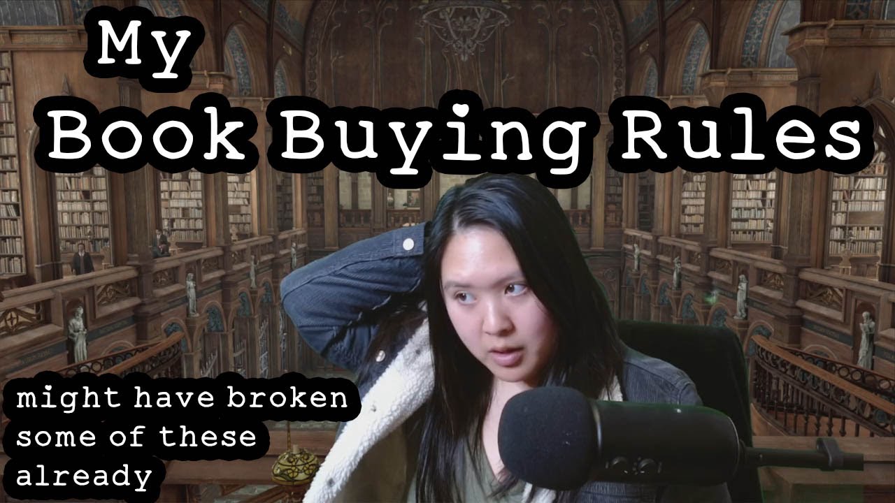 My Book Buying Rules for 2024 - YouTube