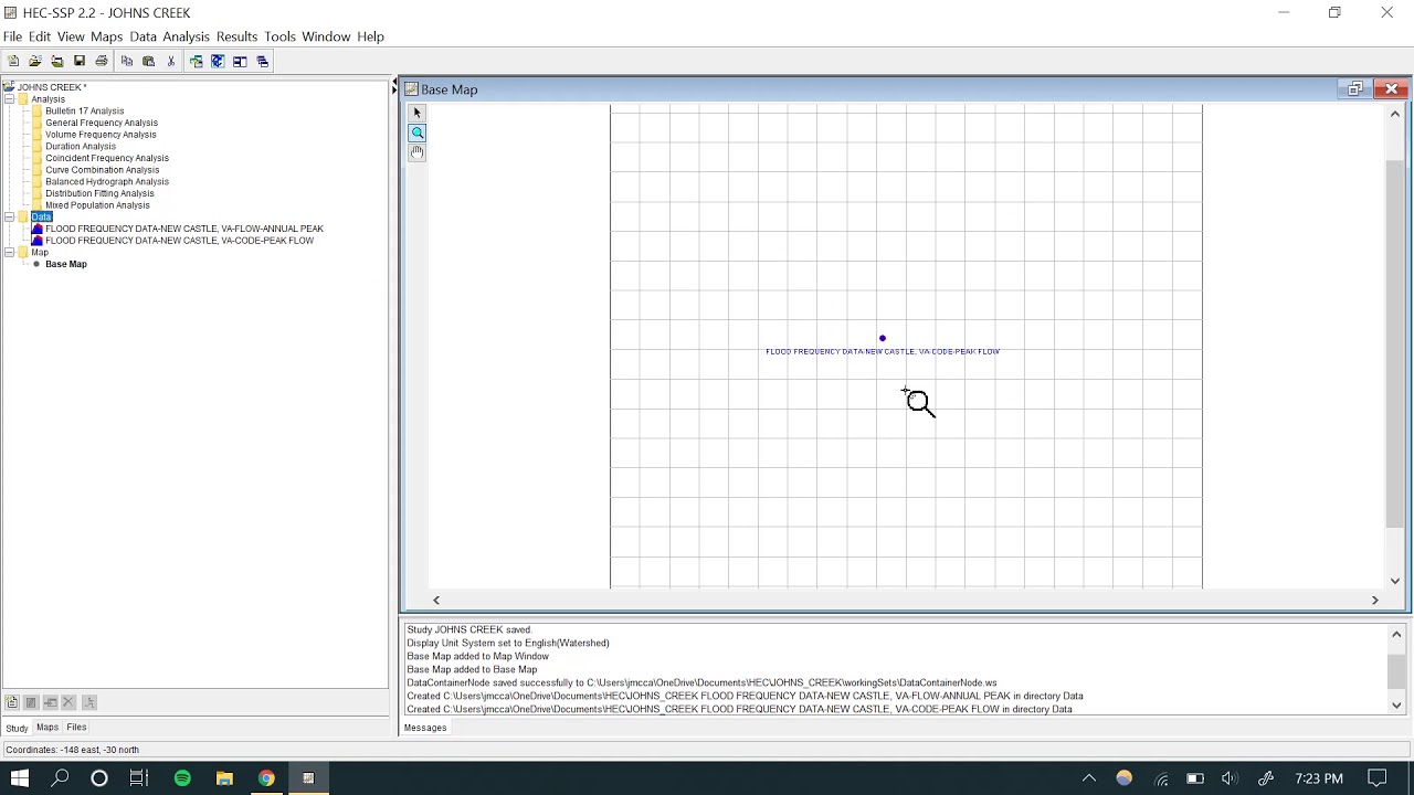 HEC-SSP Bulletin 17C Flood Frequency Analysis Tutorial - YouTube