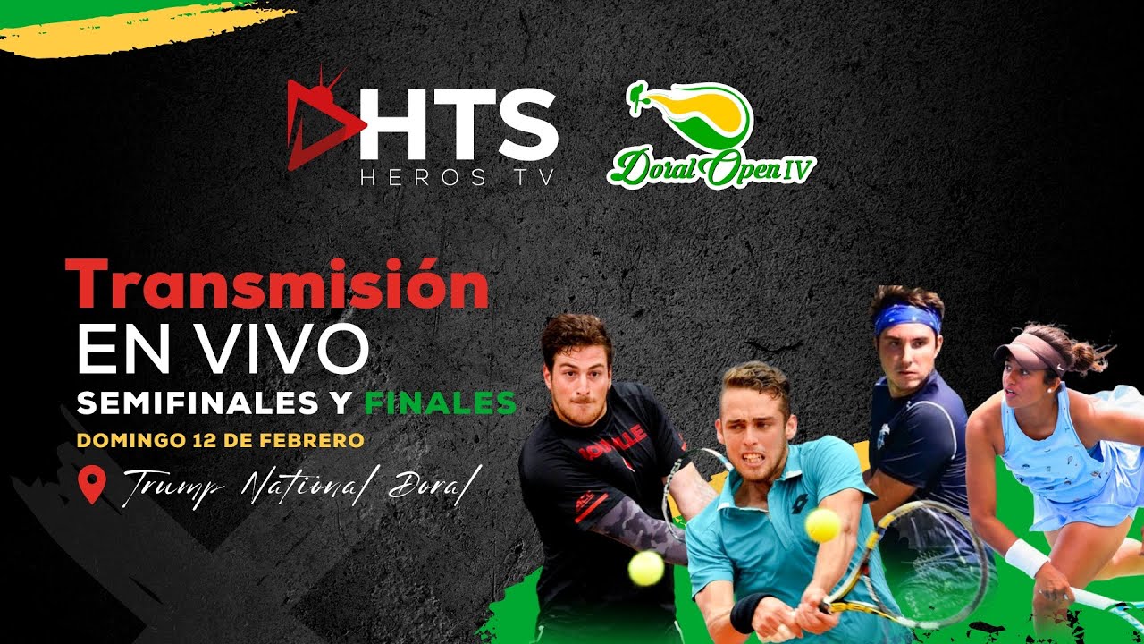 Doral Open IV 2023 - Semifinal Individual Masculino 🇨🇱 Juan C. Sáez VS ...