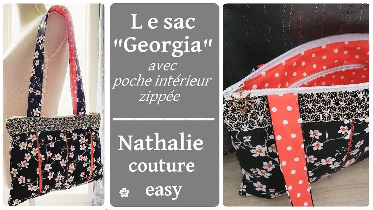 le tutoriel du sac a soufflet "Georgia"/ nathalie couture easy/poche ...