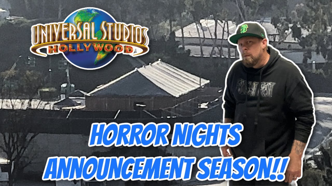 UNIVERSAL STUDIOS HOLLYWOOD: Horror Nights starts to take shape, Friday ...