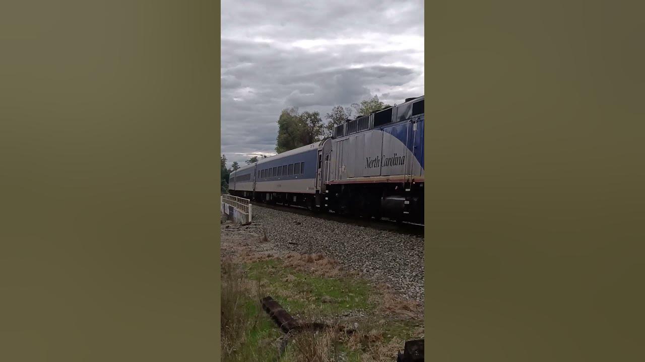 slow-moving Amtrak #Amtrak #passengers #CommuterTrain #train #railfans #northbound #railroad # ...