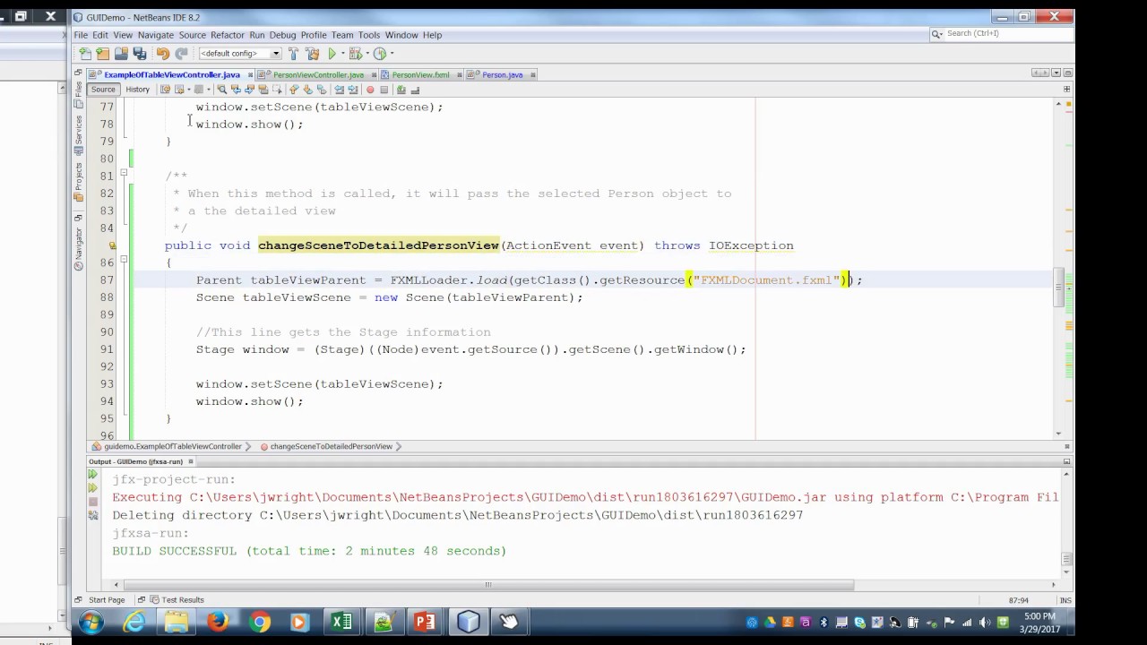 Passing Information Between Scenes With Javafx Youtube