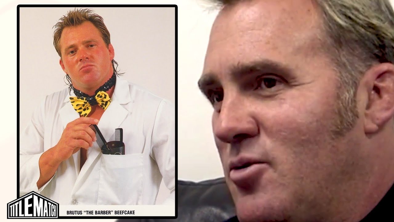 Brutus Beefcake - How I Got the Barber Gimmick in WWF - YouTube