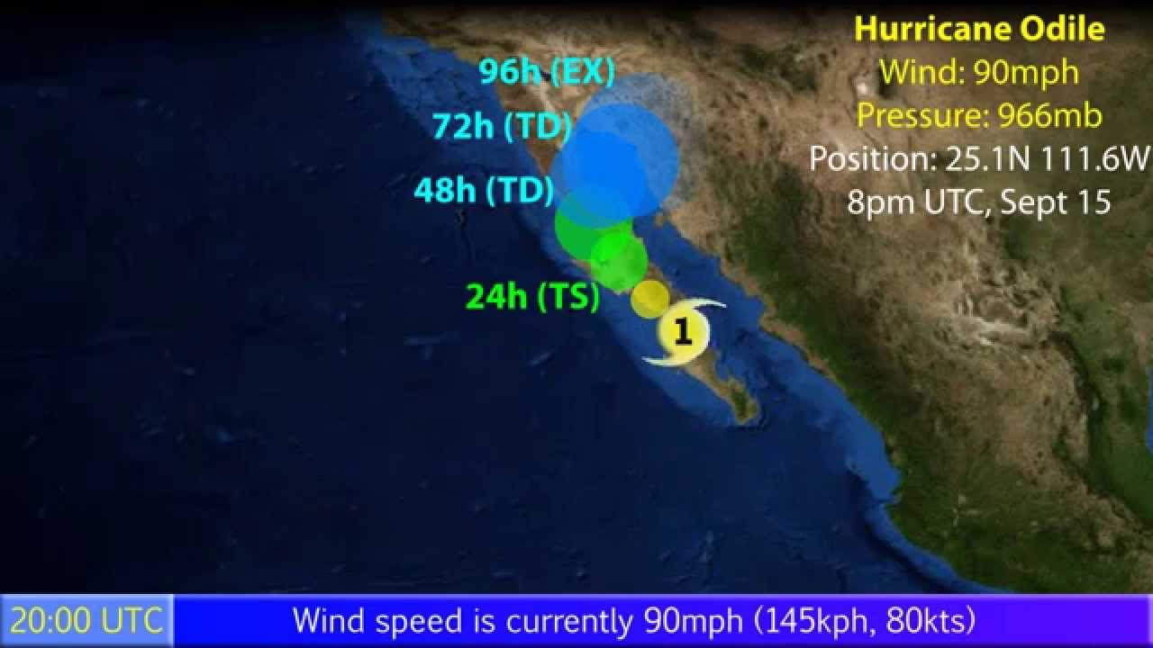 Hurricane Odile ravages the Baja California Peninsula - Update 3 (9/15 ...